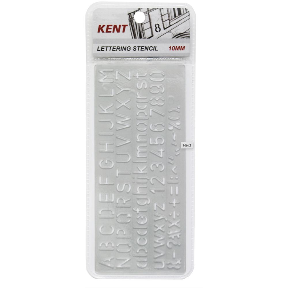 Kent Lettering Stencils