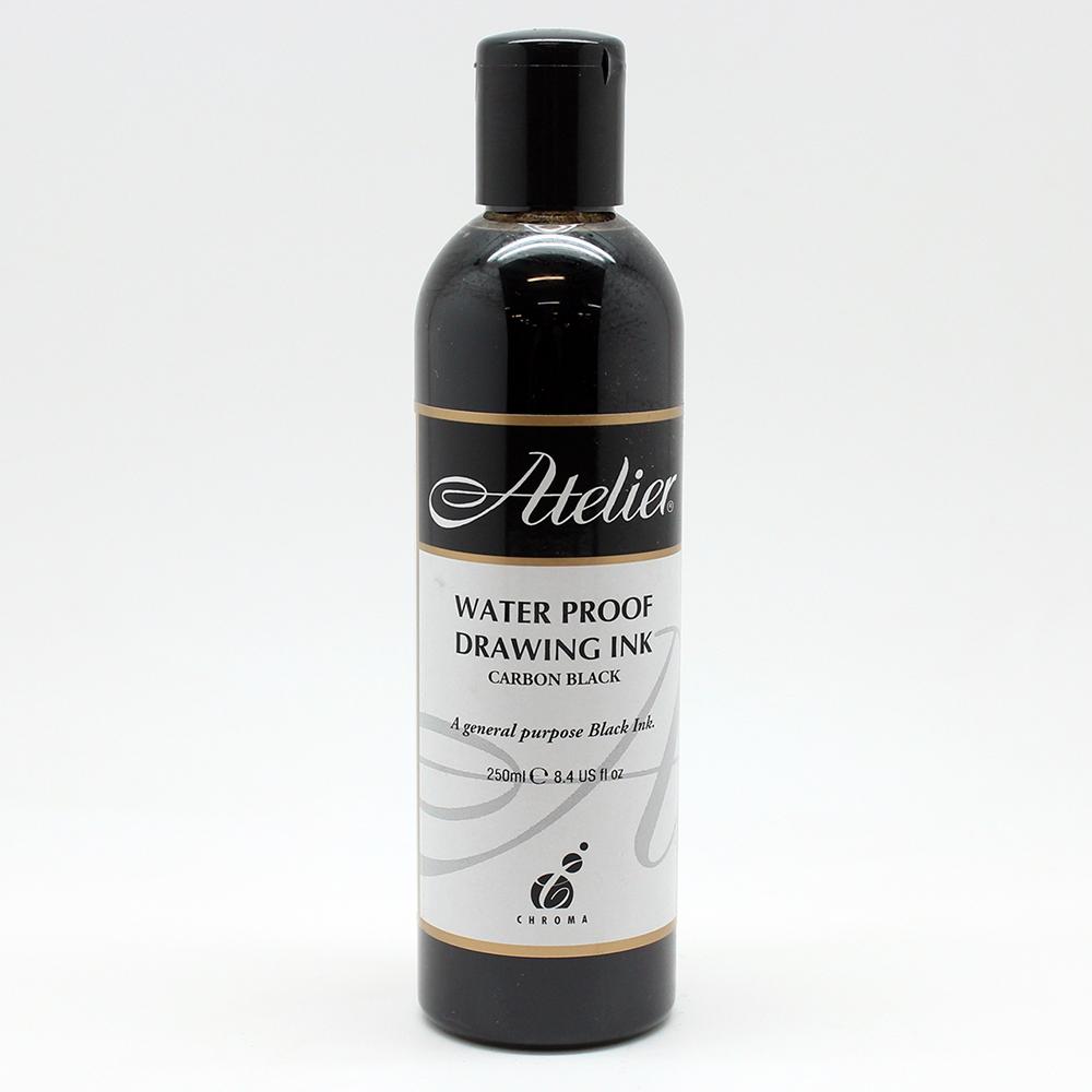 Atelier - Waterproof Drawing Ink - Carbon Black