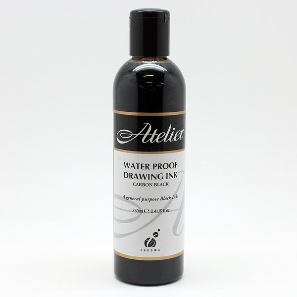 Atelier - Waterproof Drawing Ink - Carbon Black