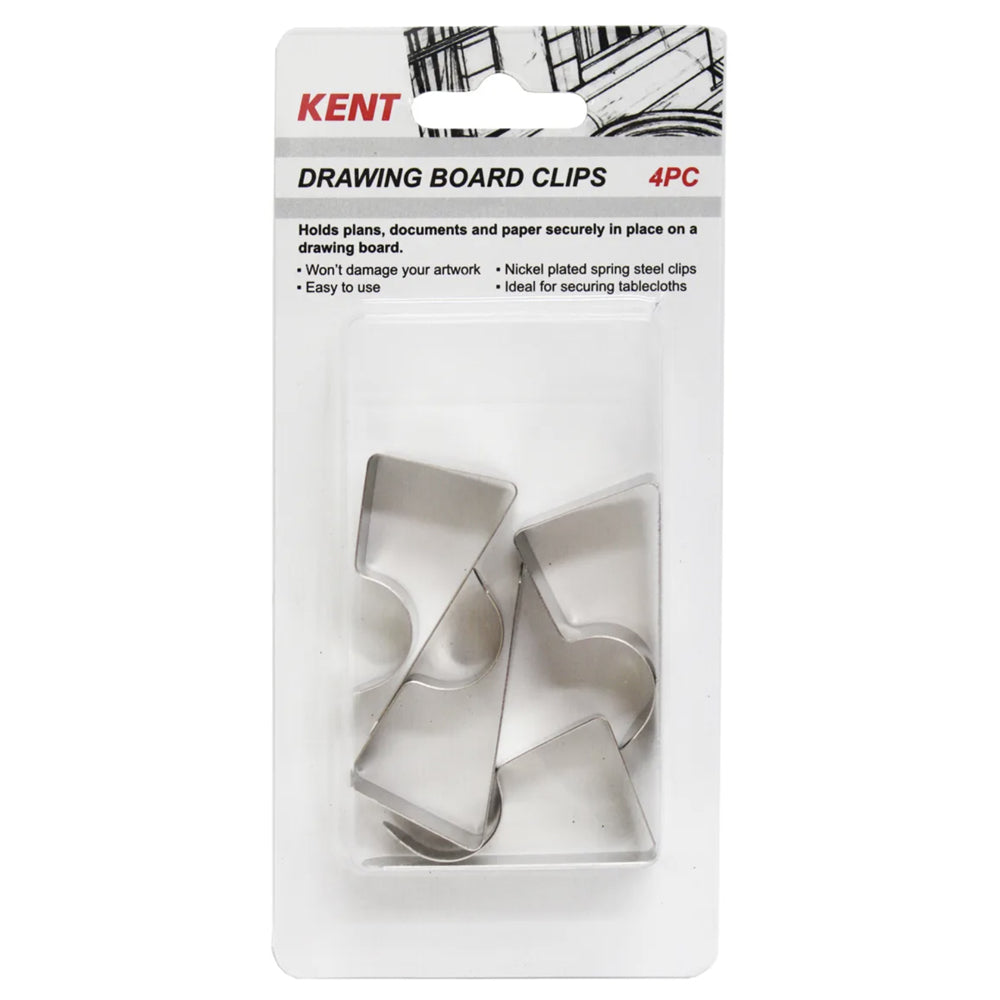 Kent Drawing Board Clips