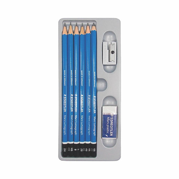 Staedtler Mars Lumograph Drawing Pencil Set