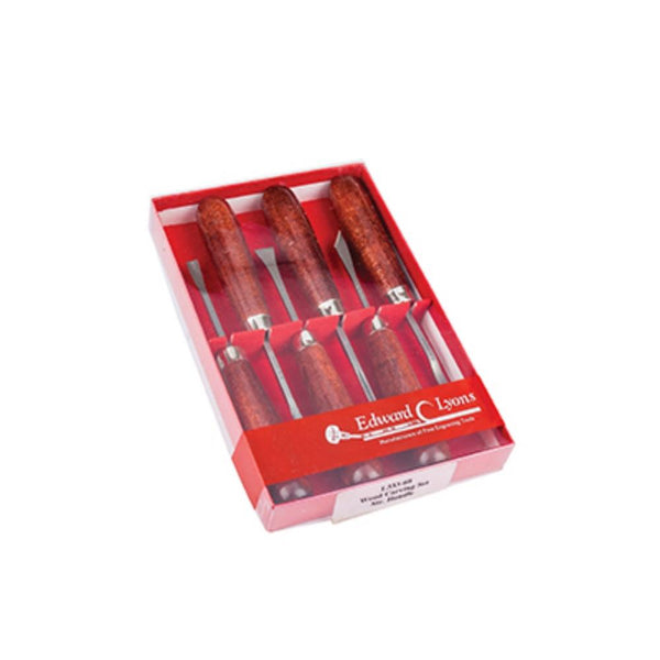 Edward Lyons - Wood Carving Set Straight Handle